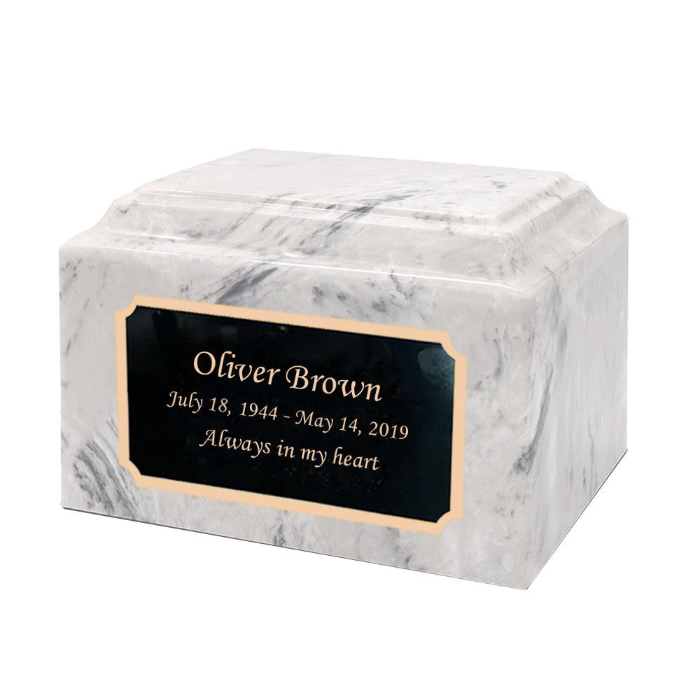 Diamond Grace Cultured Marble Urn - IUCM815| Infinityurns