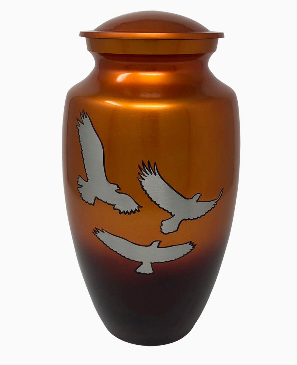Modest Series - Sunset Wings to Eternity Cremation Urn - IUAL153-O ...
