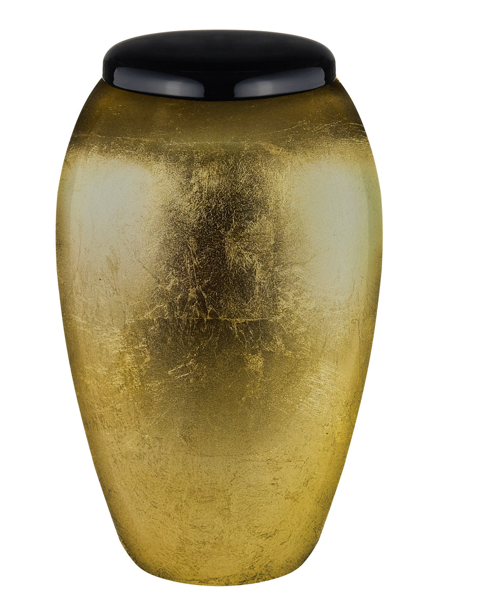 Classy Series - Flat Top Daffodil Fiberglass Cremation Urn, Gold - IUF ...