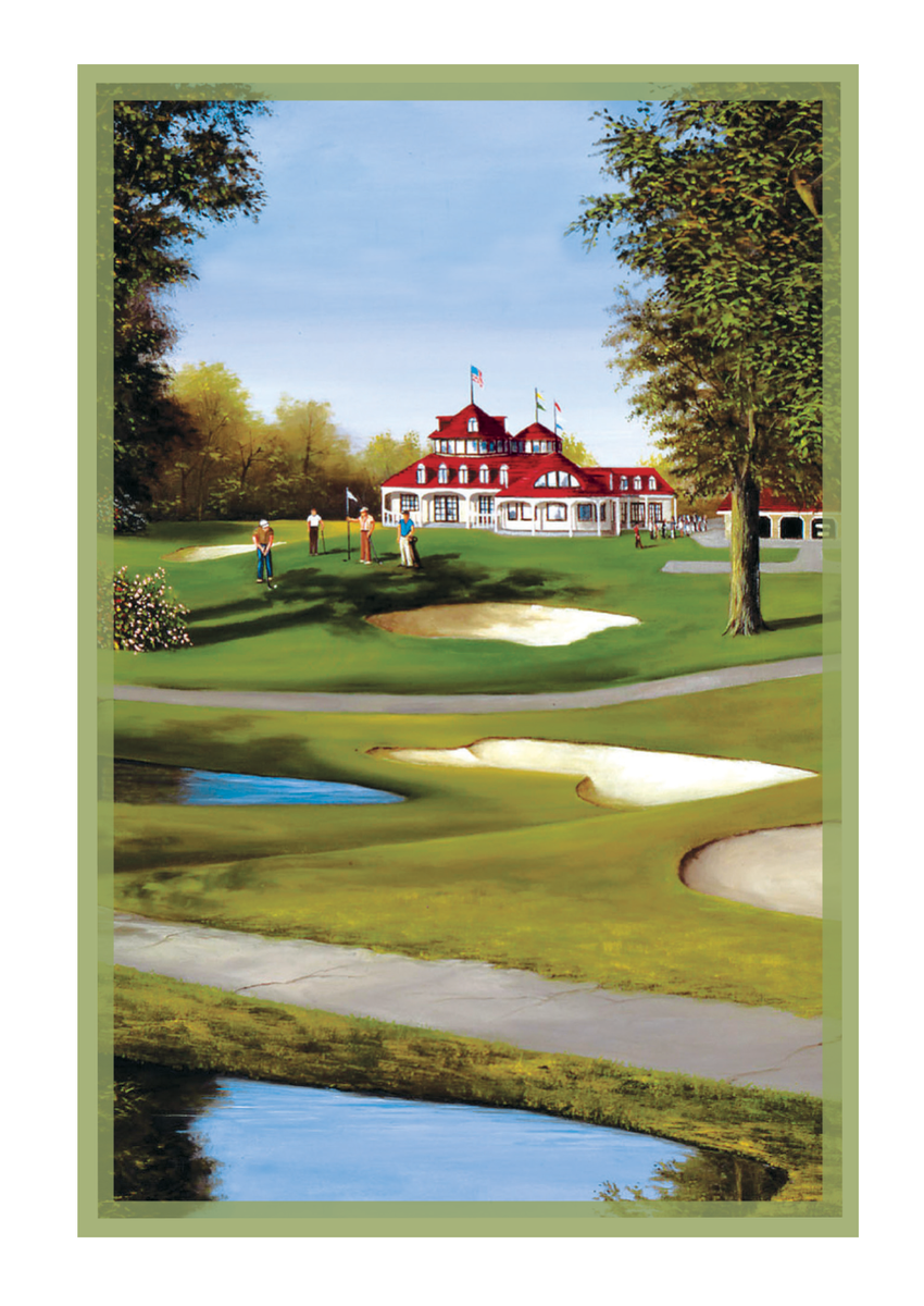 Premium Series Golf Course Acknowledgement Card- STPR100-AK| Infinityurns