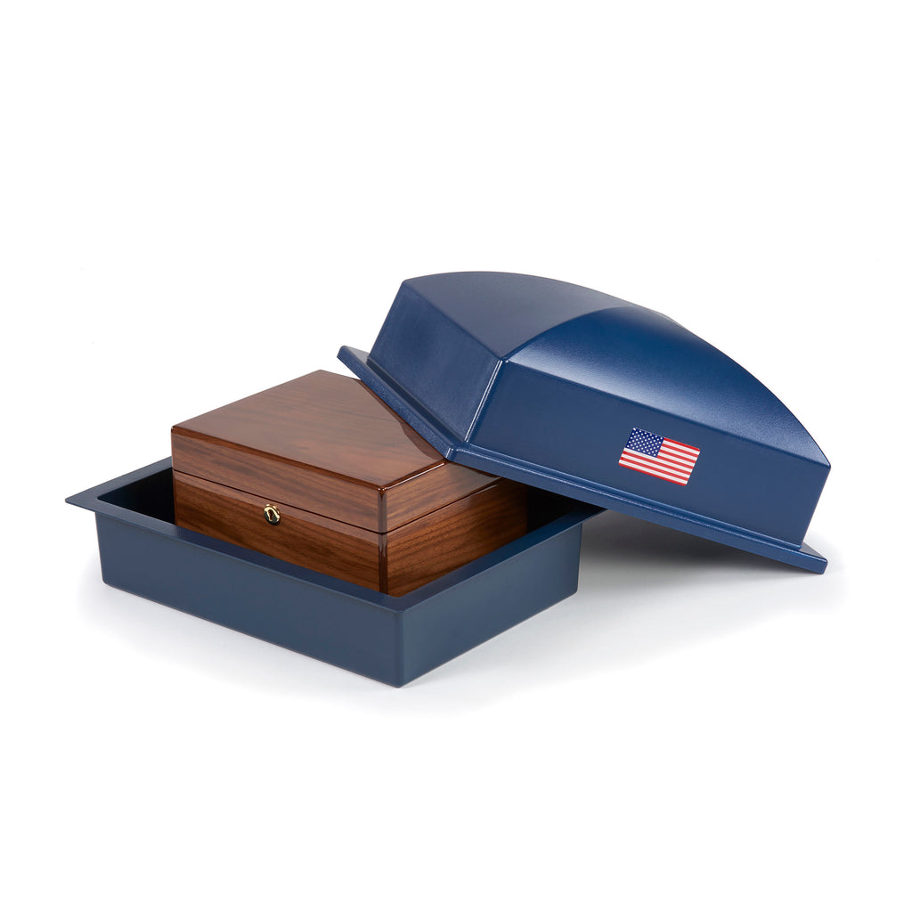 Urn Burial Vault - Navy | Infinityurns