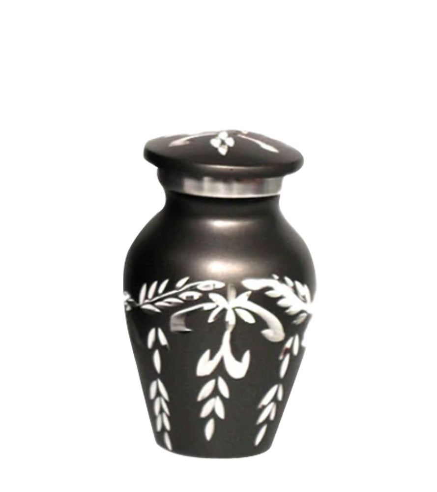 Modest Series - Fancy Diamond Cut Cremation Urn - IUAL124| Infinityurns