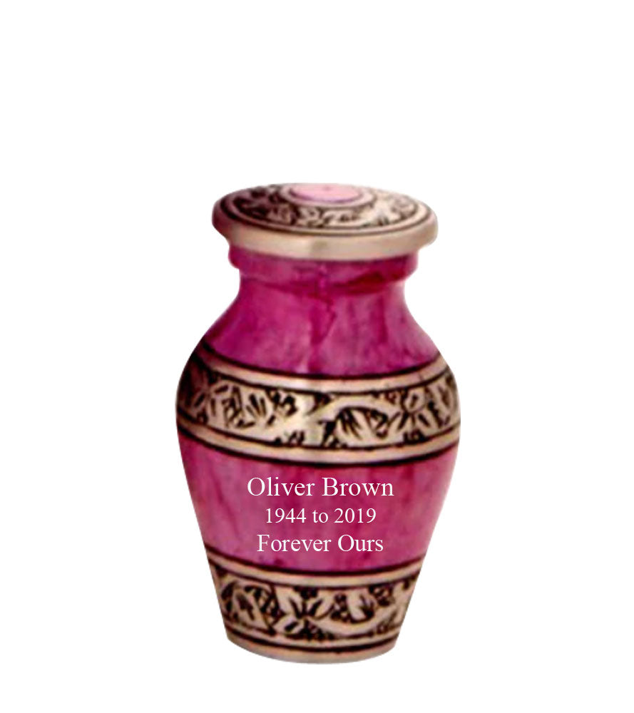Modest Series - Lotus Pink Cremation Urn - IUAL126| Infinityurns
