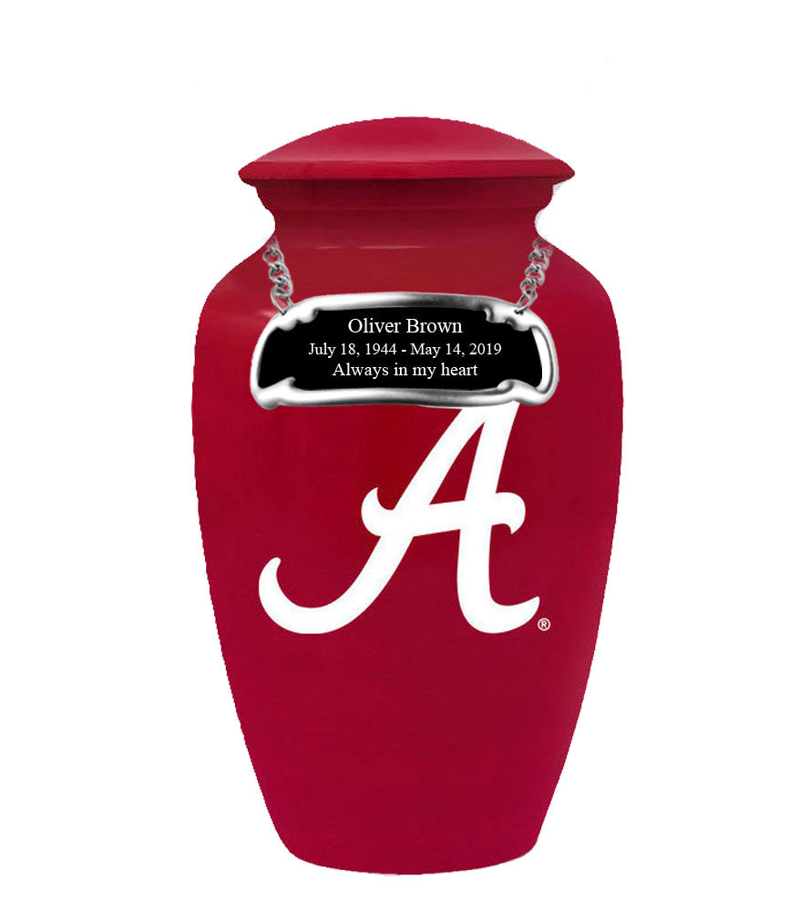 Fan Series - University of Alabama Crimson Tide Red Memorial Cremation ...