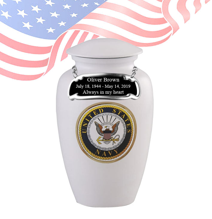 Military Series - United States Navy Cremation Urn - IUMI119| Infinityurns