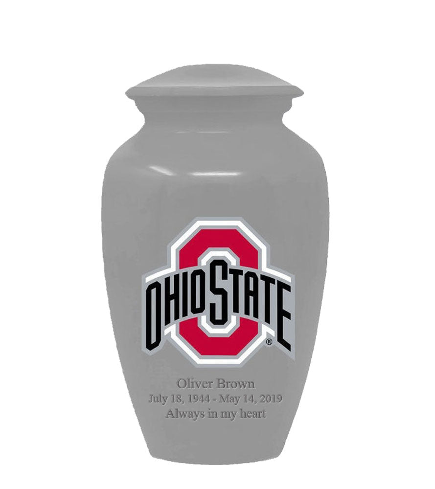 Fan Series - Ohio State University Buckeyes Silver Memorial Cremation ...