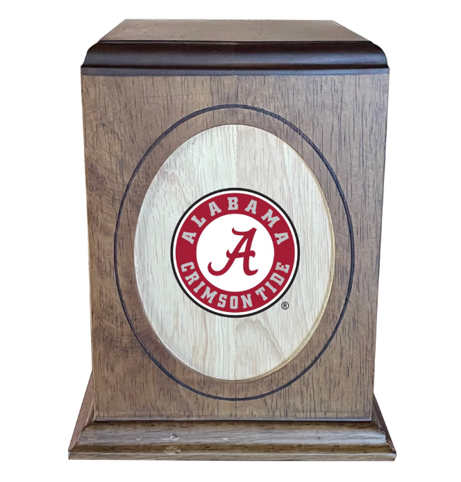 Fan Series - University of Alabama Crimson Tide Seal Memorial Wooden C ...